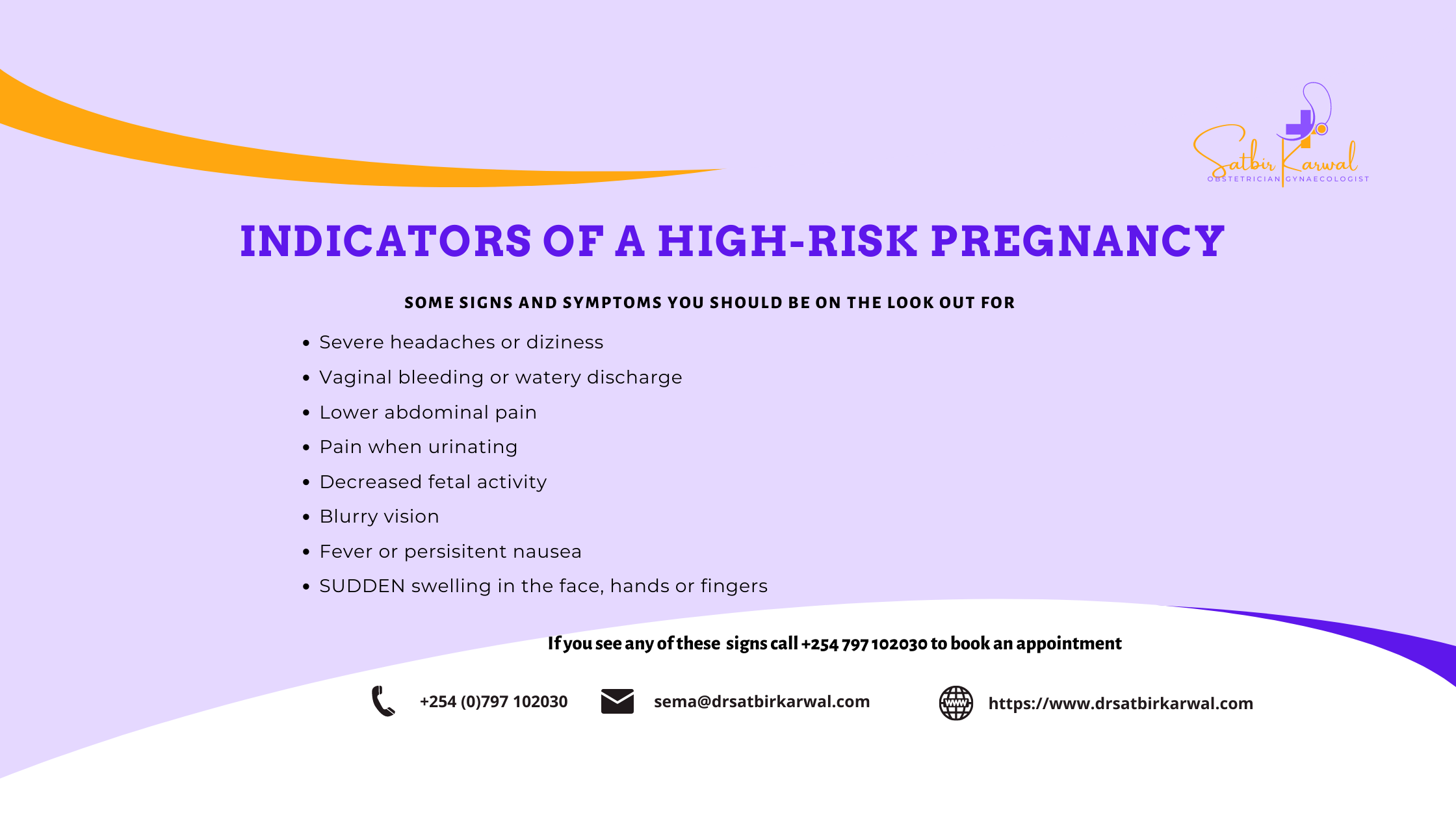 High-Risk Pregnancy - Dr Satbir Karwal